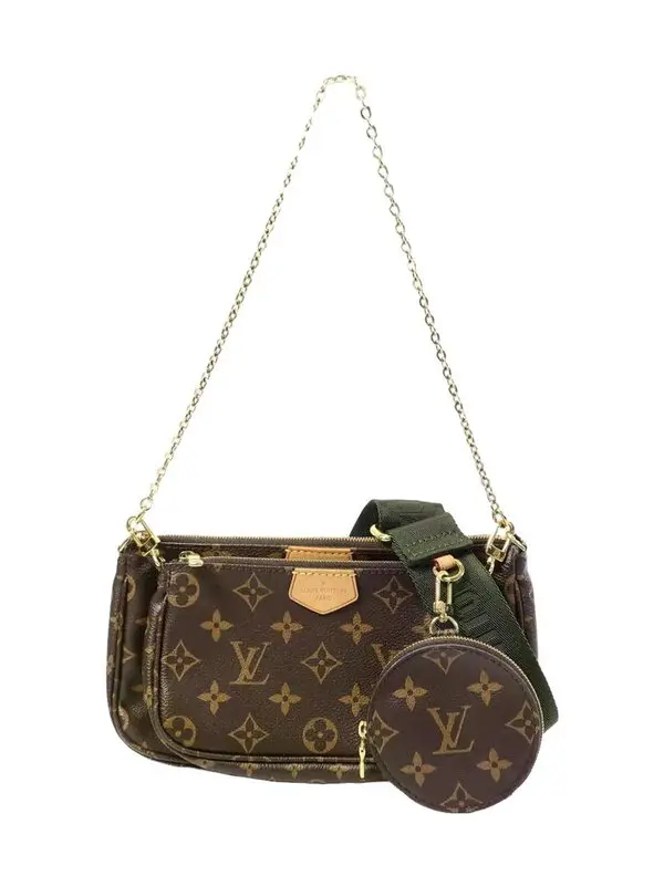 LOUIS VUITTON Multi Pochette Accessoires Monogram Shoulder Bag - Brown