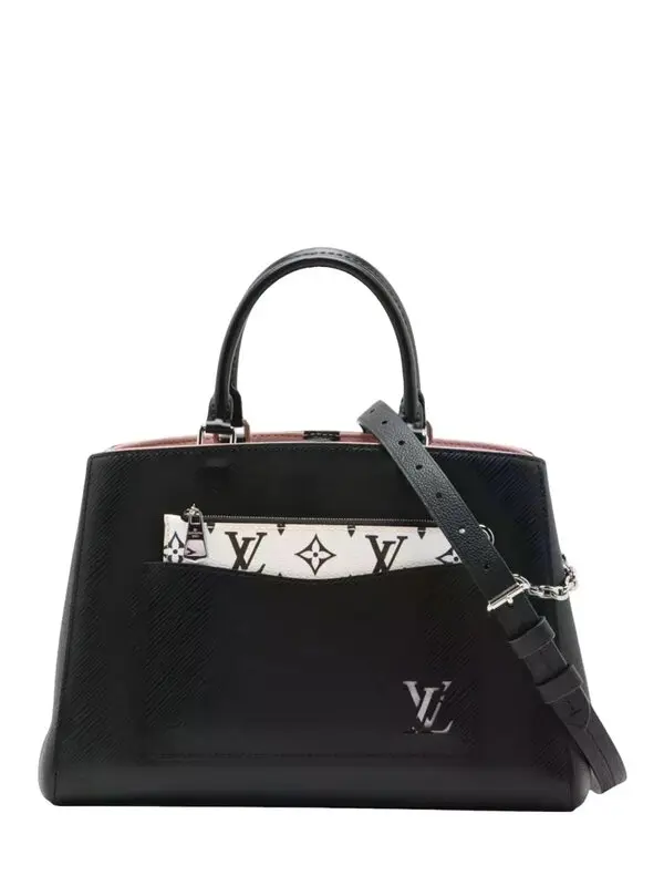 LOUIS VUITTON Epi Marelle Tote Mm Satchel - Black