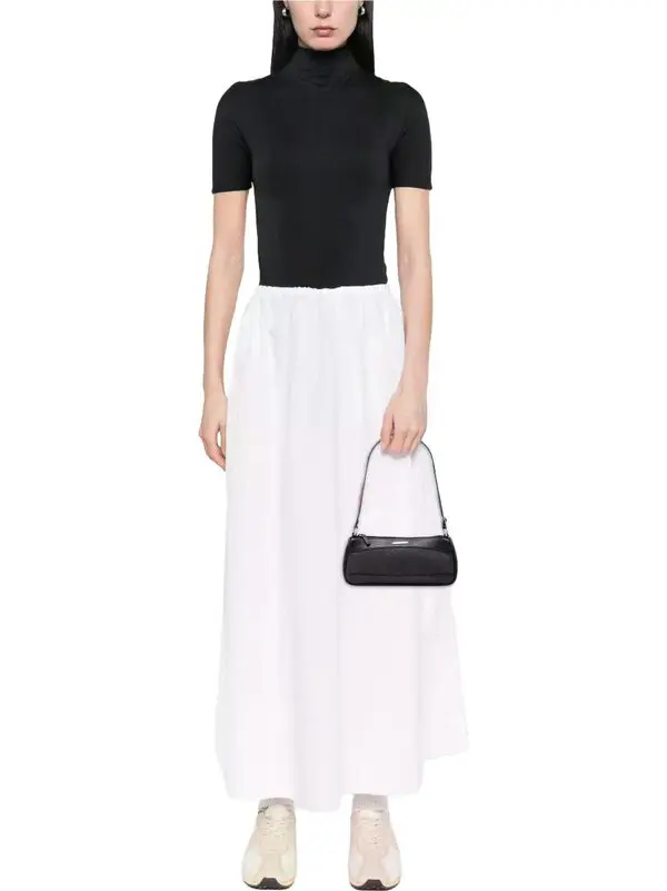Gucci Denim Web Shoulder Bag - Black