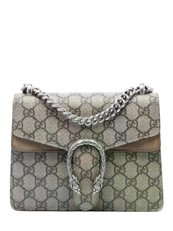 Gucci Gg Supreme Dionysus Crossbody Bag - Neutrals