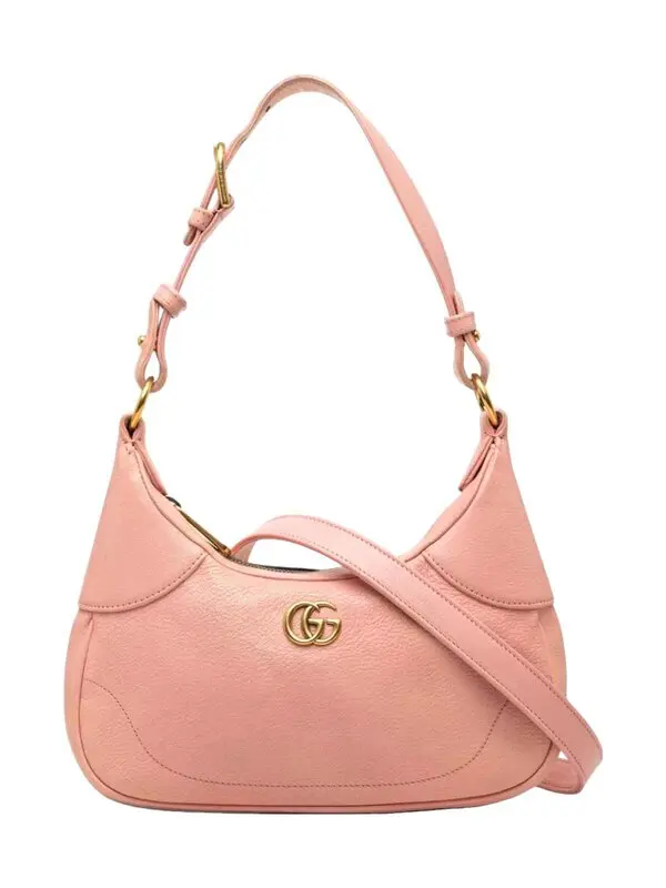 Gucci Small Calfskin Aphrodite Satchel - Pink