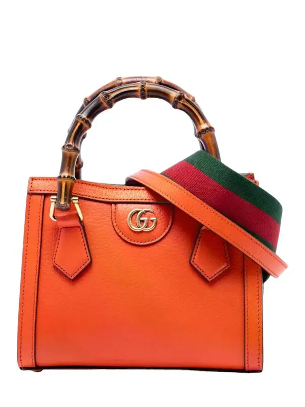 Gucci Diana Satchel Bag - Orange