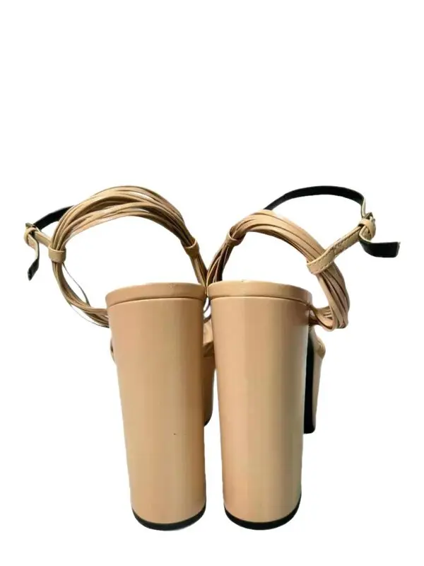 Gucci Crawford Knot Platform Sandals - Brown