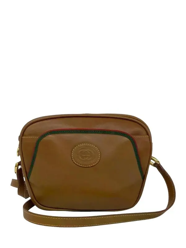 Gucci 20th Century Calfskin Crossbody Bag - Brown