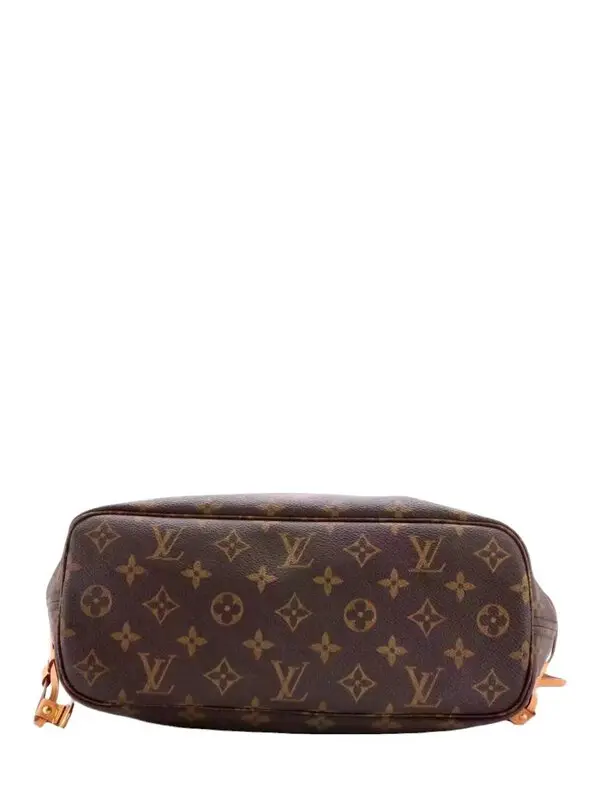 LOUIS VUITTON Neverfull Nm Monogram Canvas Pm Tote Bag - Brown
