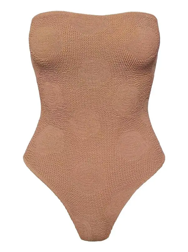 SOFIA ERHAN Kaya Strapless One-piece - Brown