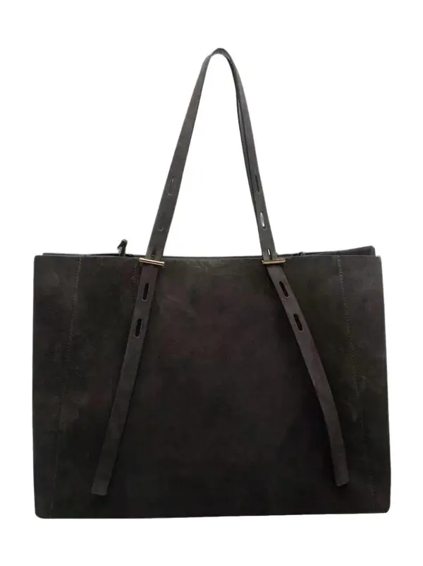 MINOBOSSI Paula Suede Tote Bag - Brown