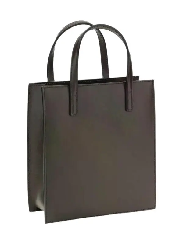 HIDESINS Logo Detail Handbag - Brown