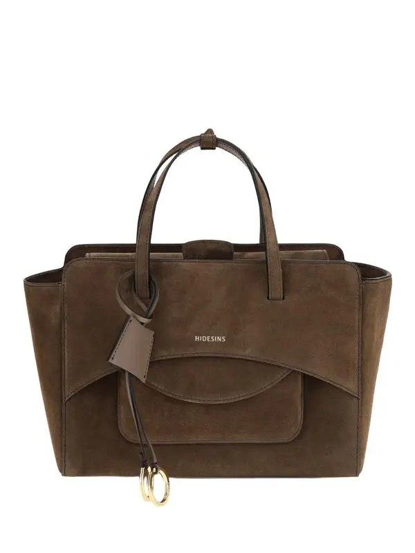 HIDESINS Flap Medium Handbag - Brown