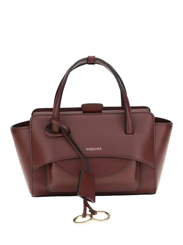 HIDESINS Flap Small Handbag - Bordeaux