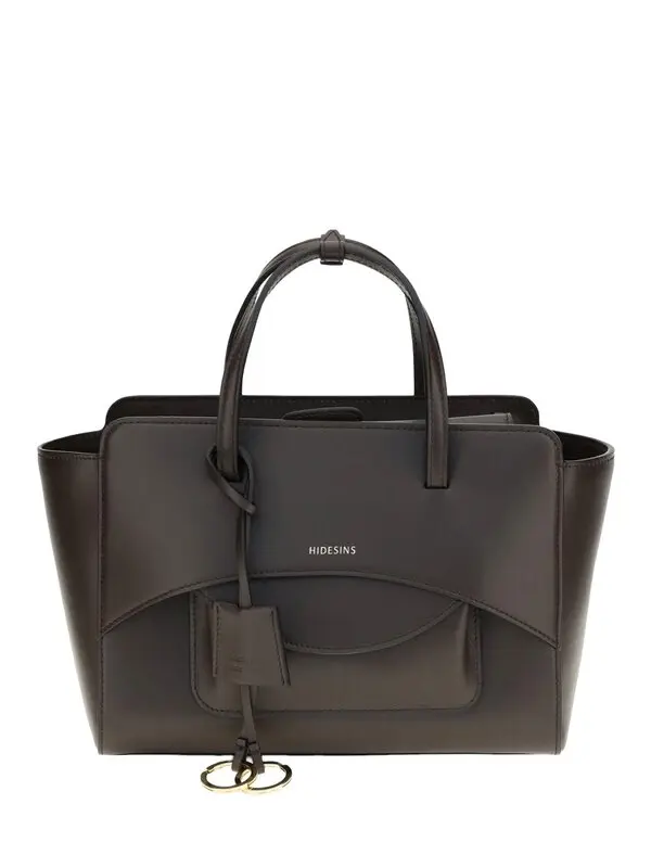 HIDESINS Flap Medium Handbag - Brown