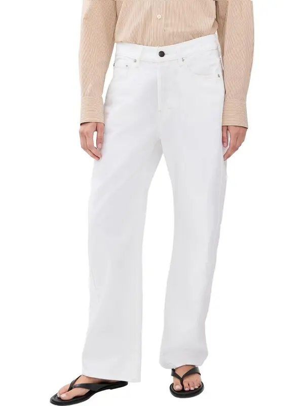 KALLMEYER Callum Barrel Jeans - Talc
