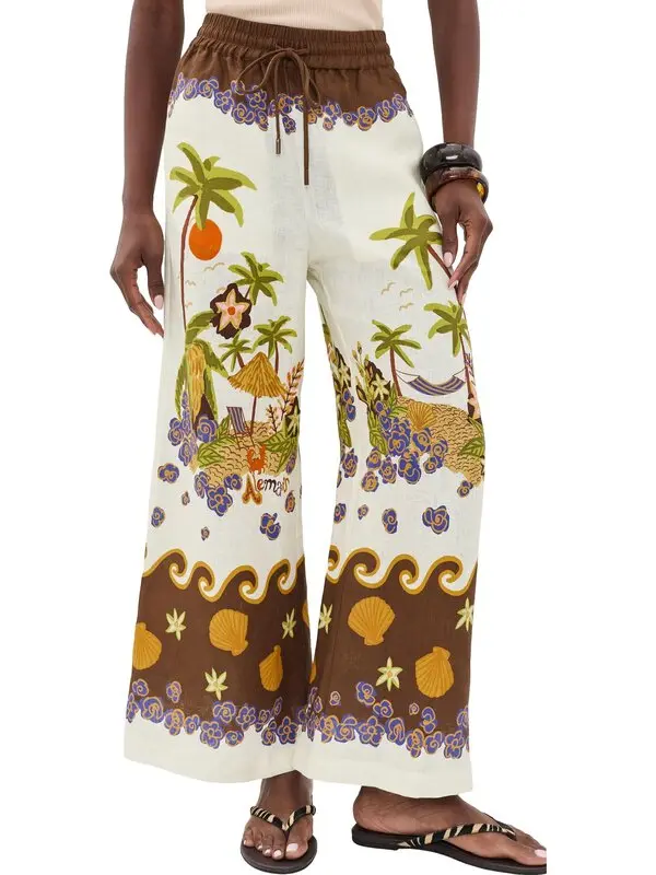 ALEMAIS Island Cove Pants - Cream