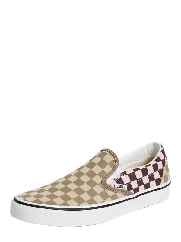 VANS Classic Slip-on Sneakers - Check Mix Multi