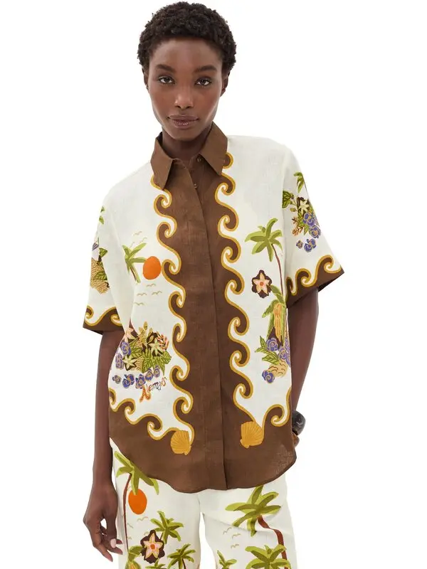 ALEMAIS Island Cove Shirt - Cream