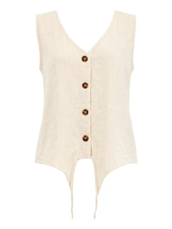 CHIARELLA Neutrals Pamy Blouse - Beige