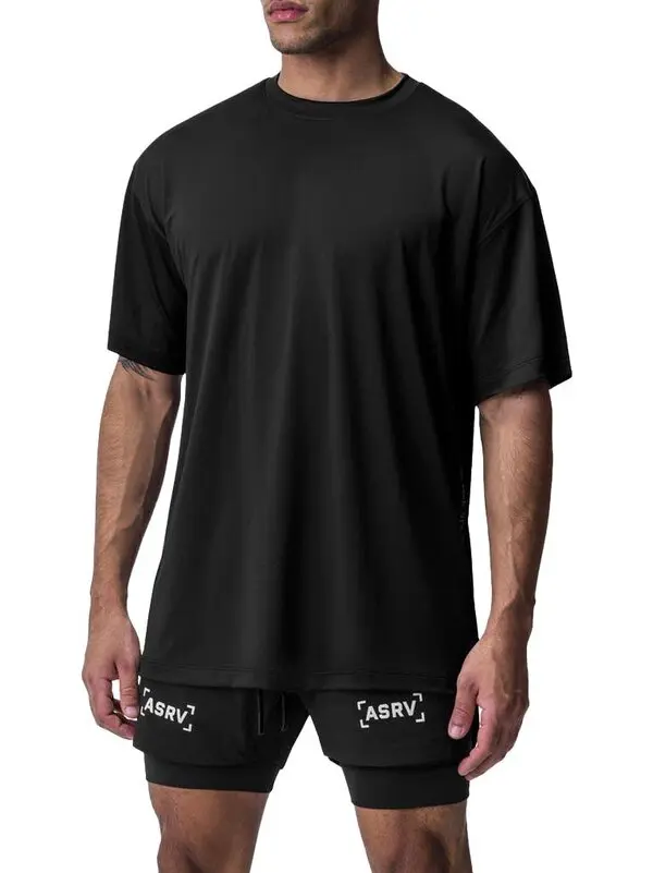 ASRV Aerosilver Oversize T-shirt - Black