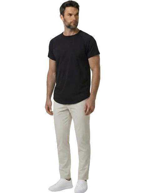 BLANCO CLOTHING Raglan Tshirt Modal - Black
