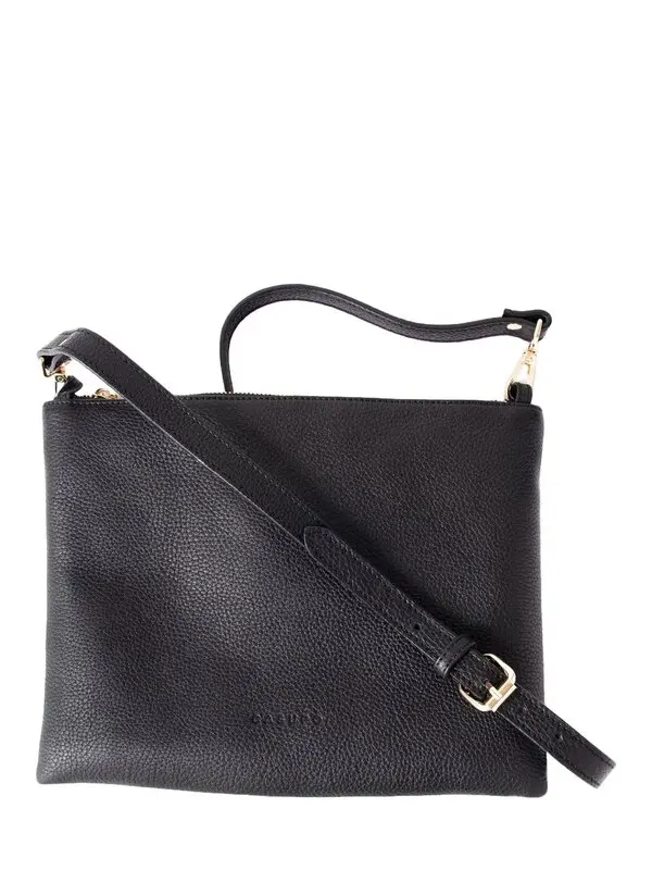 CASUPO Leather Crossbody Bag With Adjustable Strap - Green