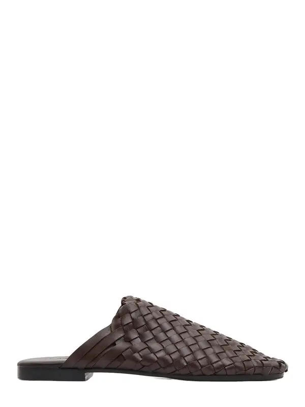 ST. AGNI Bunto Woven Loafer - Chocolate