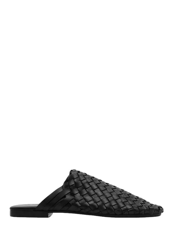 ST. AGNI Bunto Woven Loafer - Black