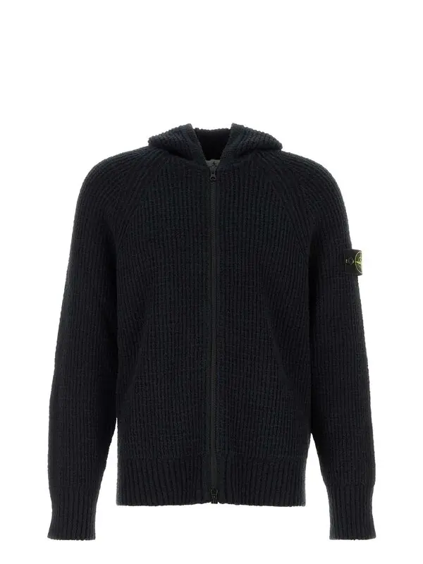 Stone Island Midnight Cotton Blend Sweatshirt - Blue
