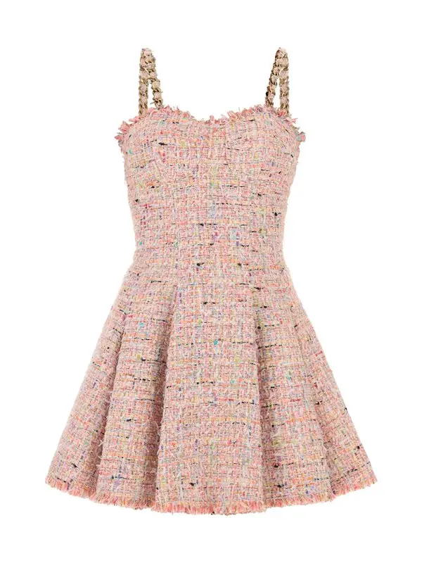 Balmain Tweed Mini Dress - Multicolor