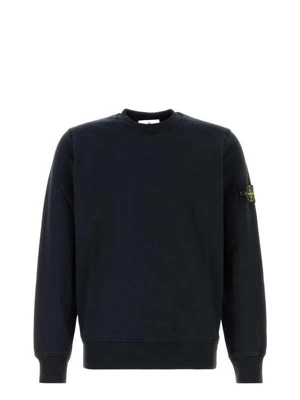 Stone Island Cotton Sweatshirt - Blue