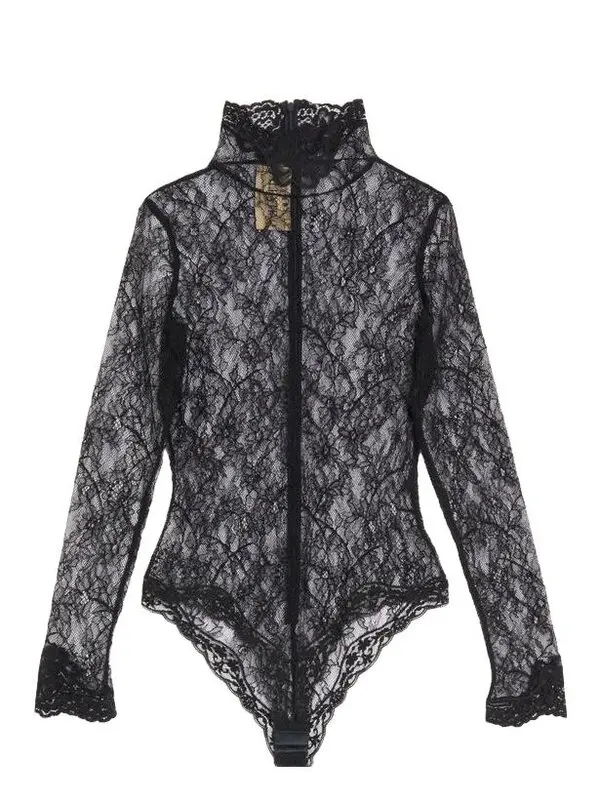 Valentino Garavani Floral Lace Body - Black