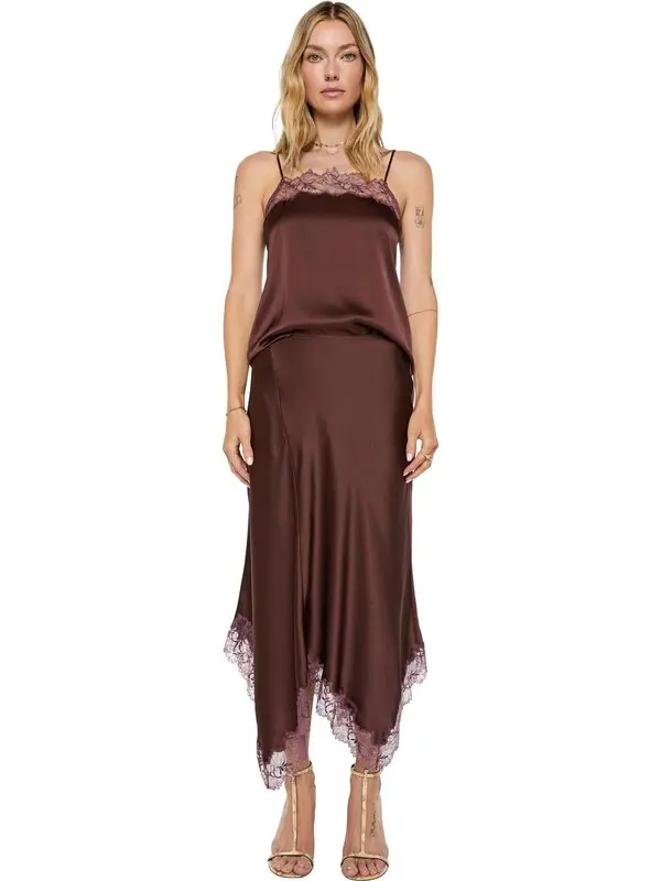 Sablyn Keri B Skirt Cinnabar Multi - Brown