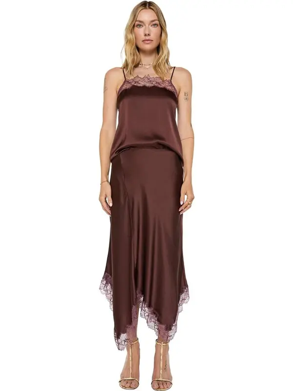Sablyn Keri B Maxi Skirt - Brown