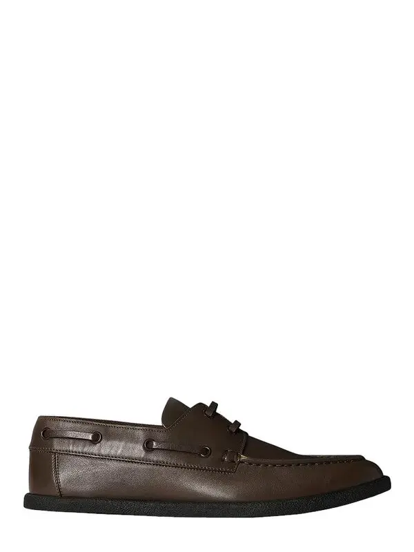 THE ROW Novus Sailor Loafers Vintage - Brown