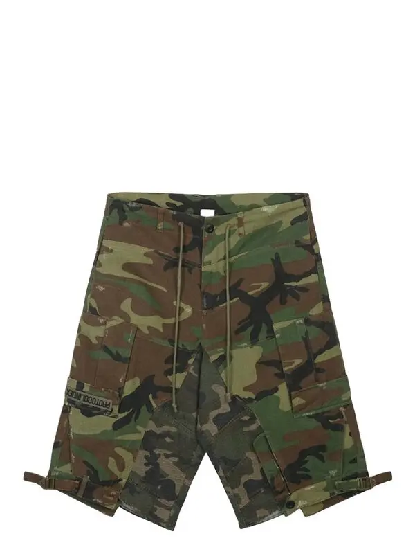 PROTOCOL INDEX Camouflage Cargo Shorts - Multi