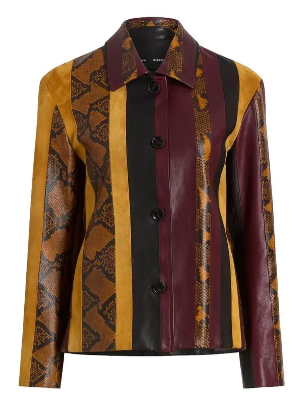 Proenza Schouler Sirine Jacket Gold - Multi