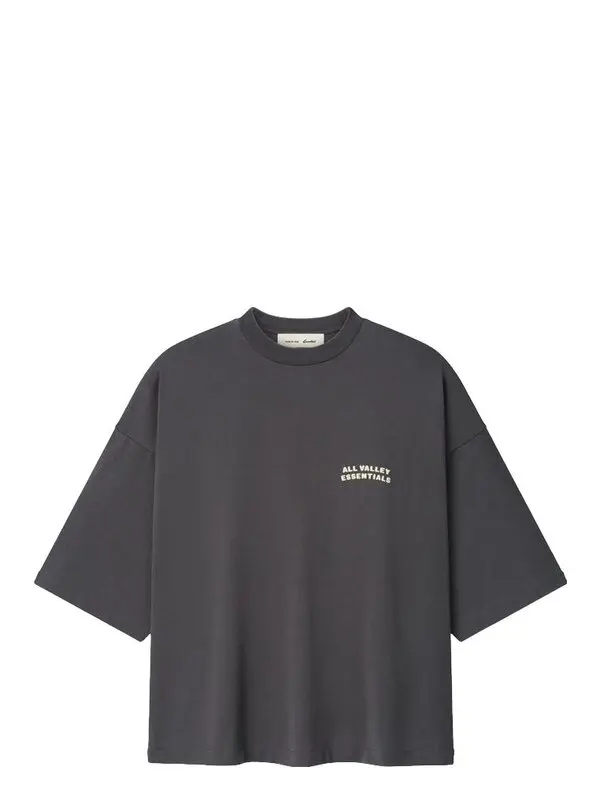 Fear Of God Boxy Fit Merch Tee Iron - Grey
