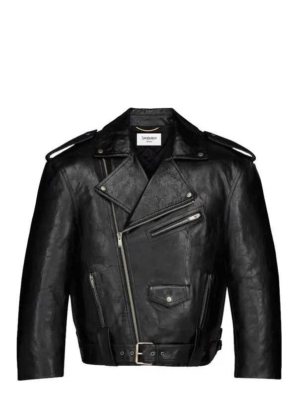 Saint Laurent Biker Jacket - Black