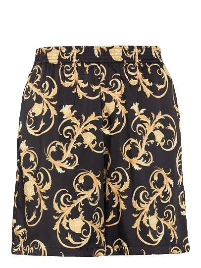Versace Polyester Shorts - Black
