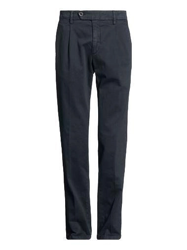 PAOLONI Pants Size Cotton, Elastane - Blue