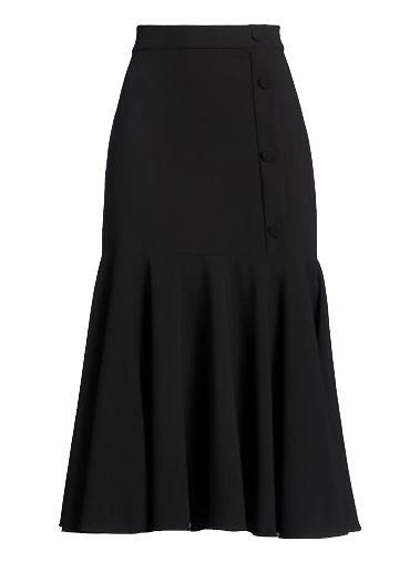 Sandro Midi Skirt - Black