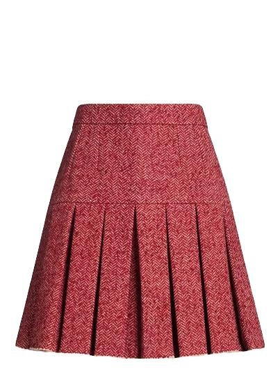 Dolce & Gabbana Mini Skirt Size Wool, Acrylic, Polyamide, Polyester, Mohair Wool - Red