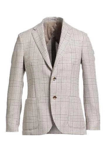LARDINI Blazer Size Wool, Alpaca Wool, Silk - Taupe