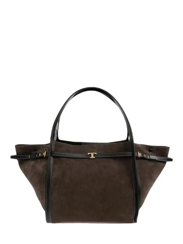 TOD`S Tod's Medium Shopping Bag "tim - Brown