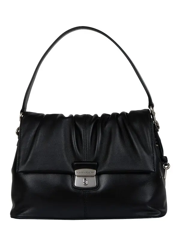 Marc Jacobs Messenger Bag Leather "the Messenger Cristina - Black
