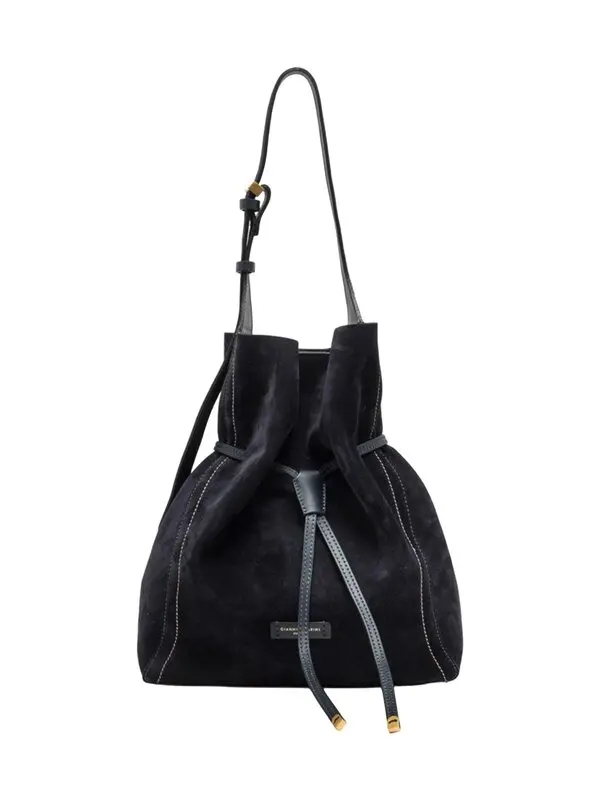 GIANNI CHIARINI Sienna Shoulder Bag - Black