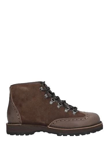 Diemme Chocolate Leather Ankle Boots - Brown