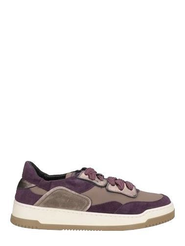 ANDÌA FORA Leather And Textile Fiber Sneakers - Purple