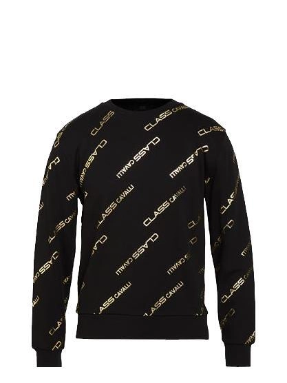 Roberto Cavalli Sweatshirt Size Cotton - Black