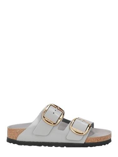 BIRKENSTOCK Sandals Size Leather - Grey