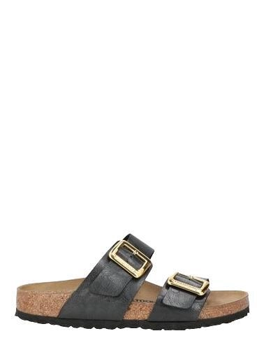 BIRKENSTOCK Sandals Size Textile Fibers - Black