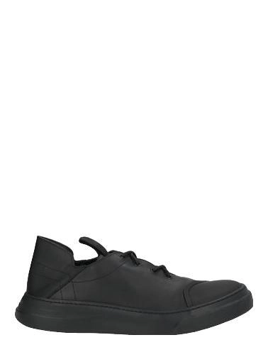 BRUNO BORDESE Leather Low Top Sneakers - Black
